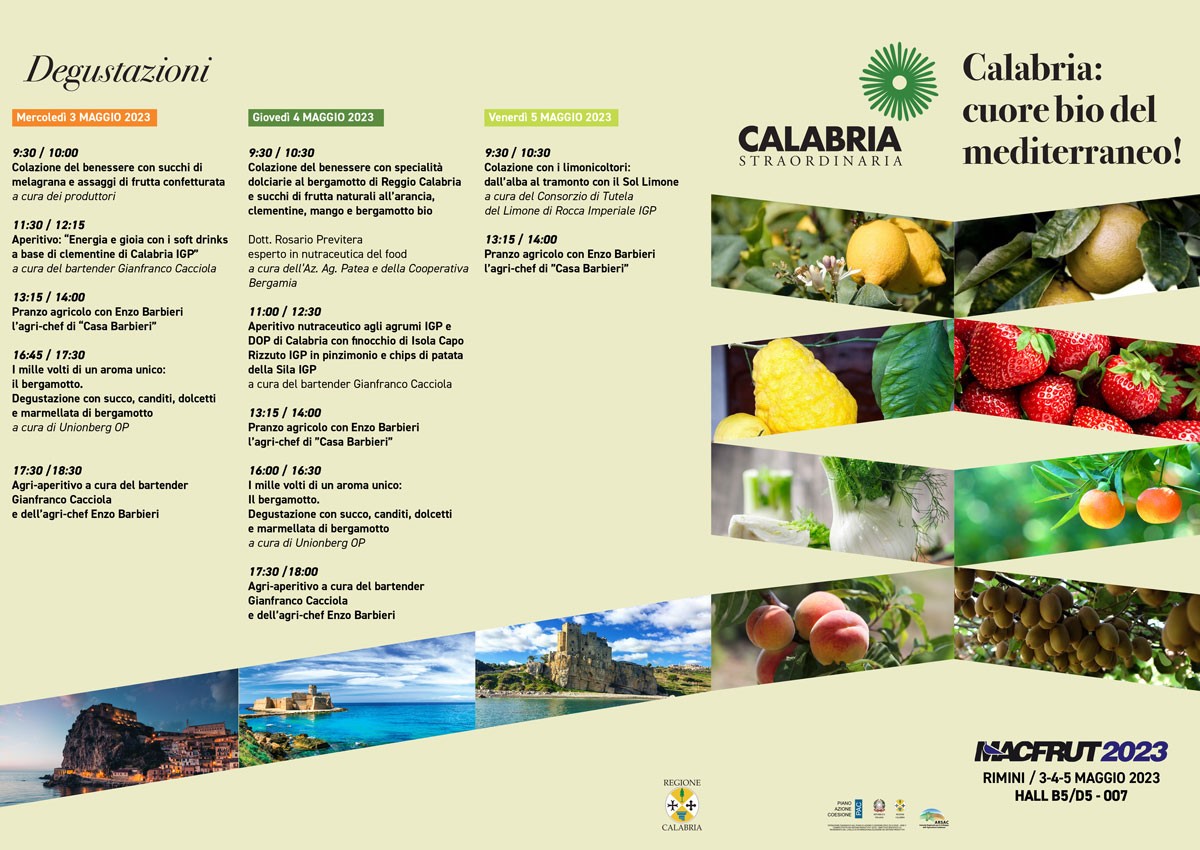 MacFrut 2023, apertura in grande stile per la Regione Calabria ...